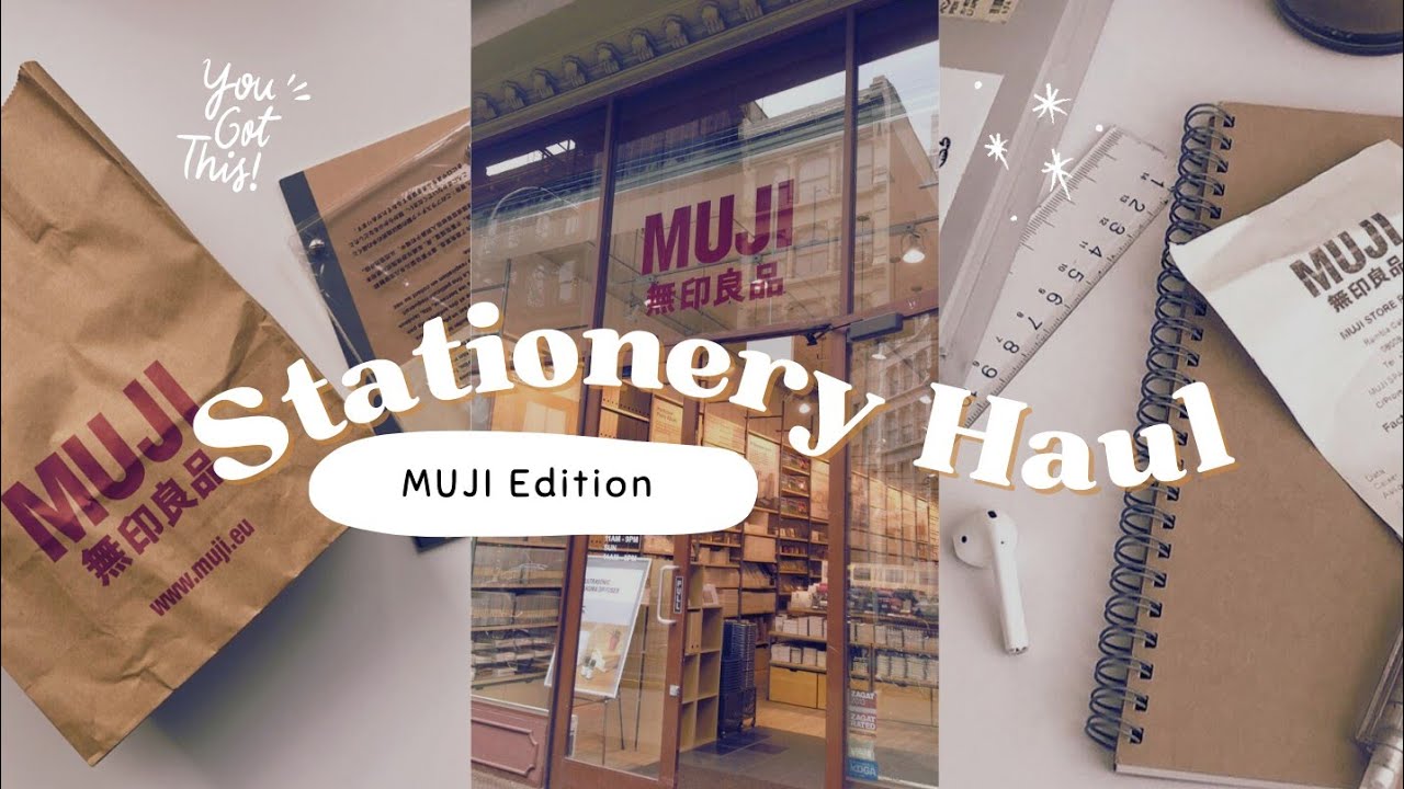 MUJI Stationery haul Malaysia 🇲🇾🎈 back to school essentials 🎒 ...