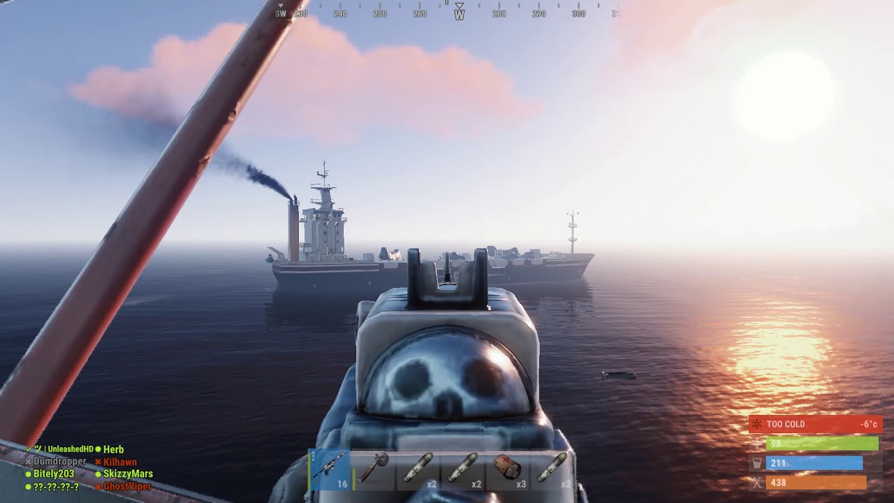 Craziest Rust Double Head Shot In The Game 249.5 Meters - YouTube