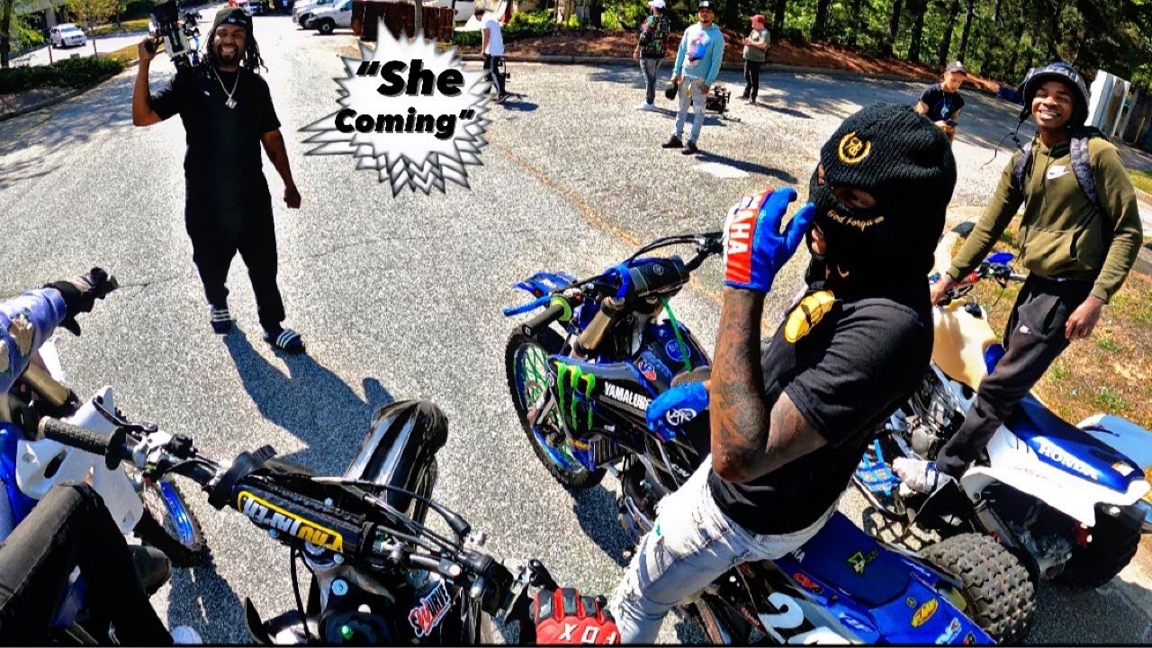 RAPPER YOUNG M.A. SAID BRING THE DIRT BIKES OUT!!! *FLAKED ON US AT HER ...