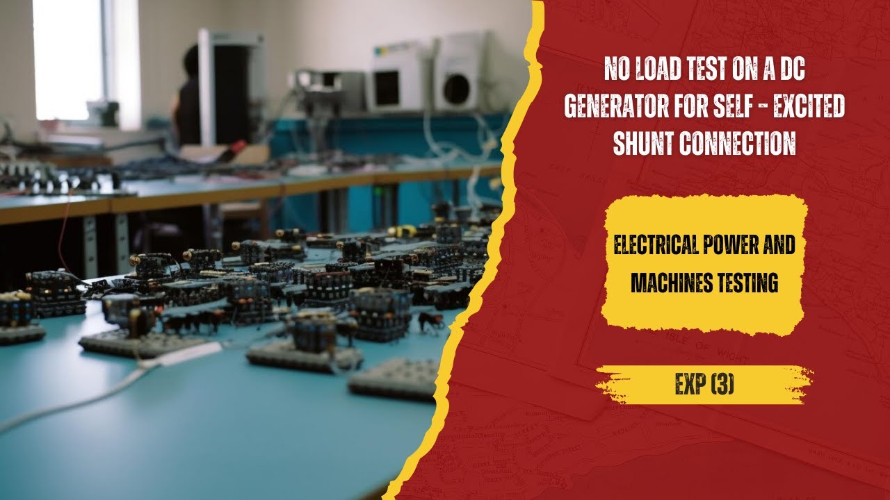 EXP 3: No Load Test on A DC Generator for Self – Excited Shunt ...
