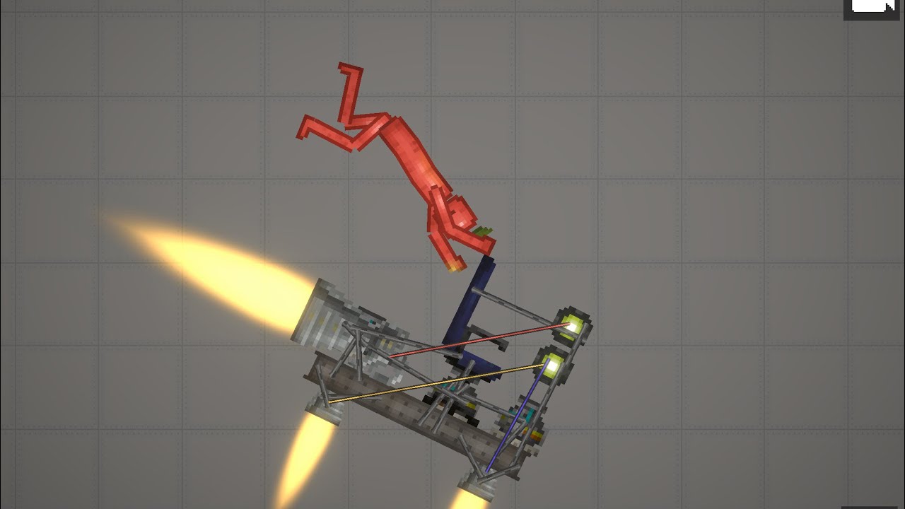 Flying machine | Melon playground - YouTube