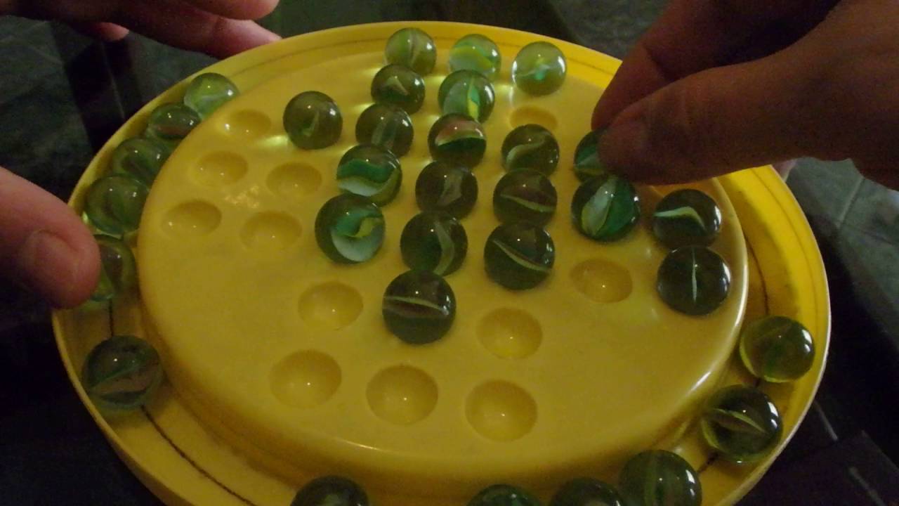 The Marble Solitaire | its all about patterns - YouTube