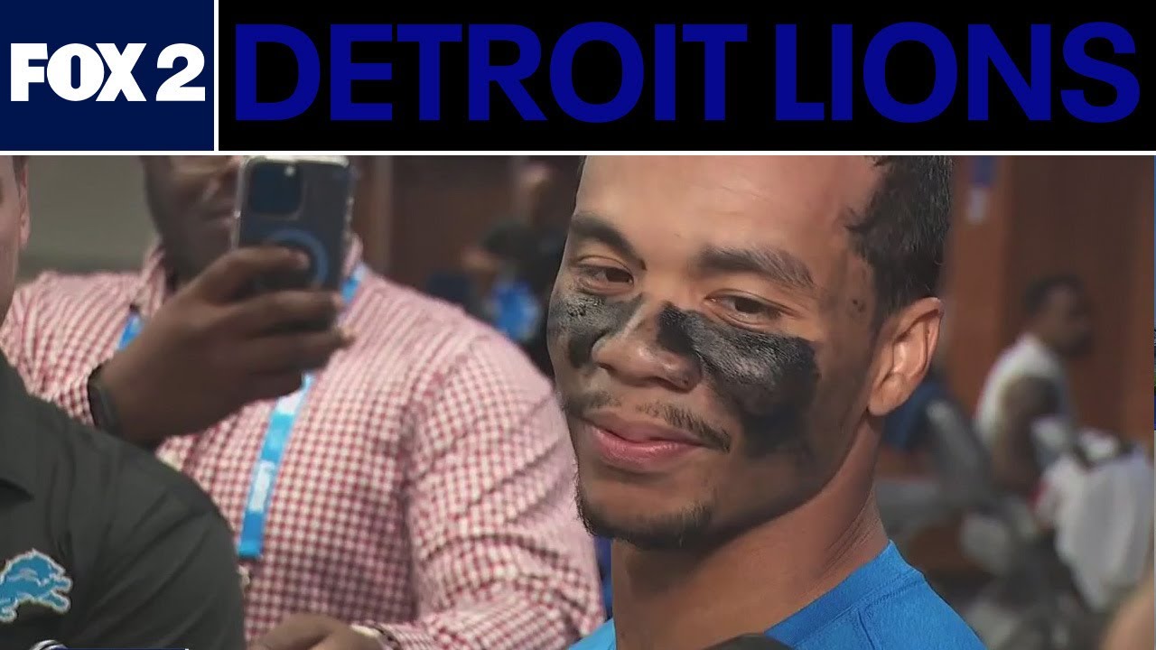Detroit Lions Kalif Raymond talks about punt return touchdown against ...