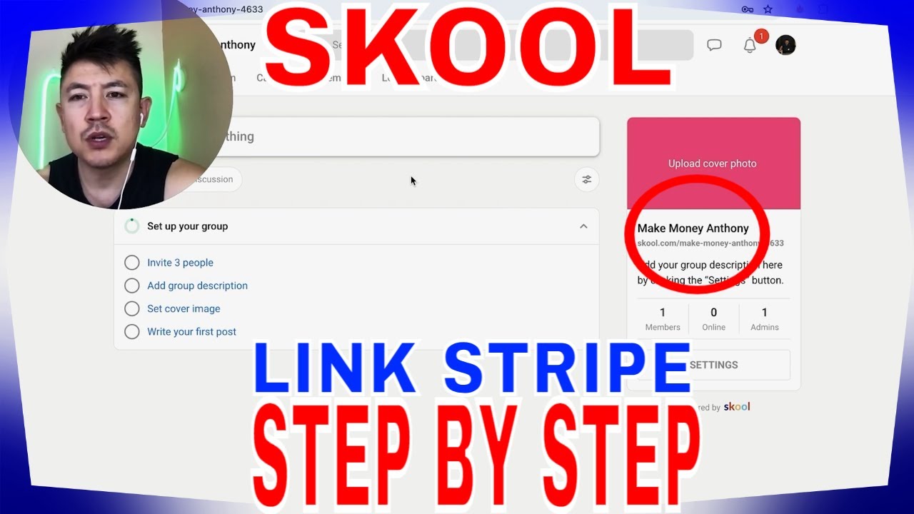 How To Link Connect Stripe Payments to Skool Group 🔴 - YouTube