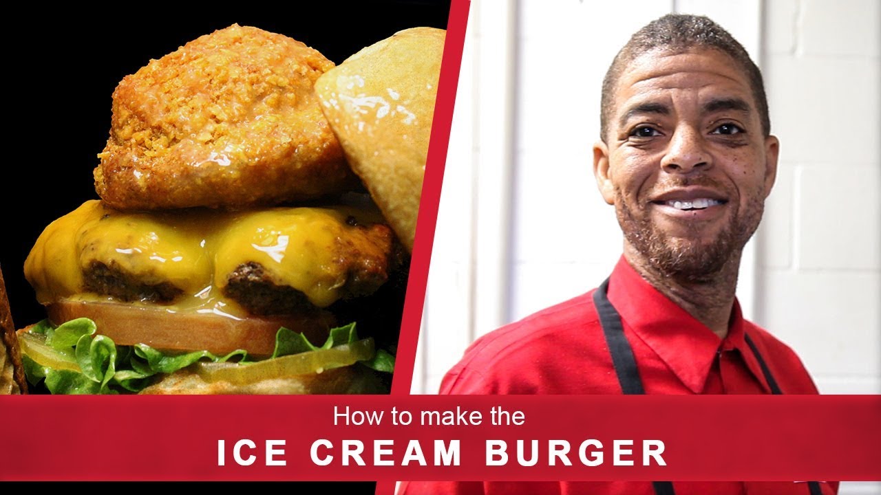 How to Make the Ice Cream Burger at Mark's Outing - YouTube