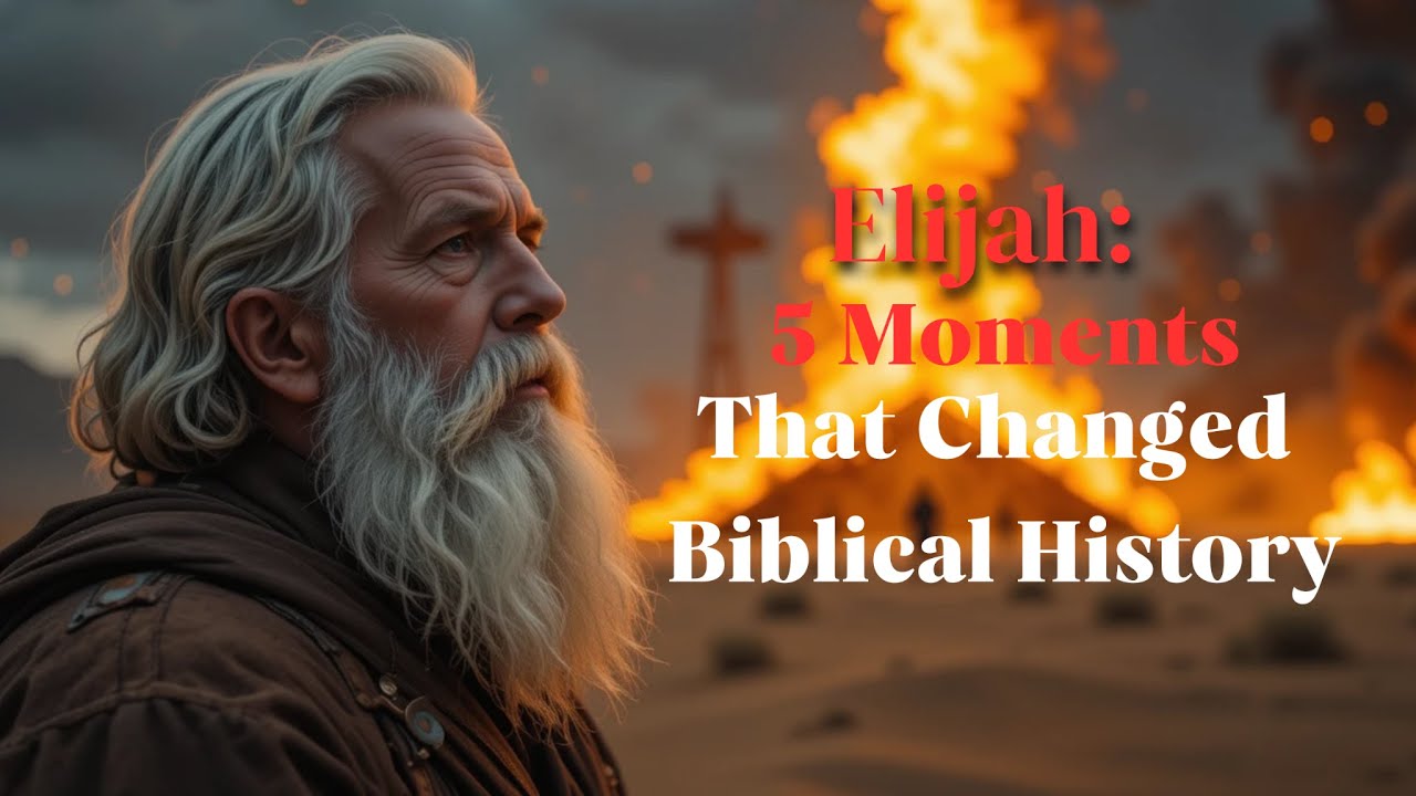 Elijah: The Prophet of Fire, Silence, and Glory — 5 Moments That ...