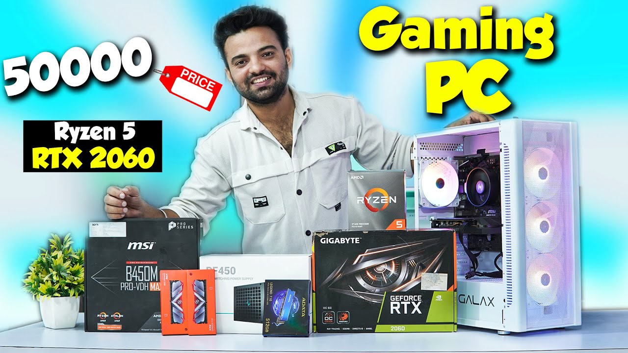 Ultimate ₹50,000 Gaming PC Build 2023 | Budget Gaming Setup Guide - YouTube