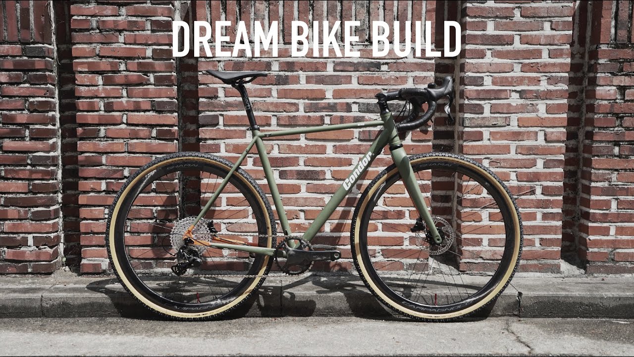 DREAM BIKE BUILD | CONDOR BIVIO GRAVEL BIKE ; 콘돌 비비오 스틸 그래블 자전거 조립 ...