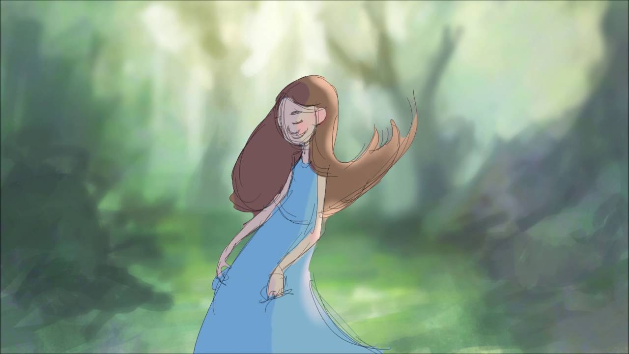 Skirt Twirl Animation - YouTube