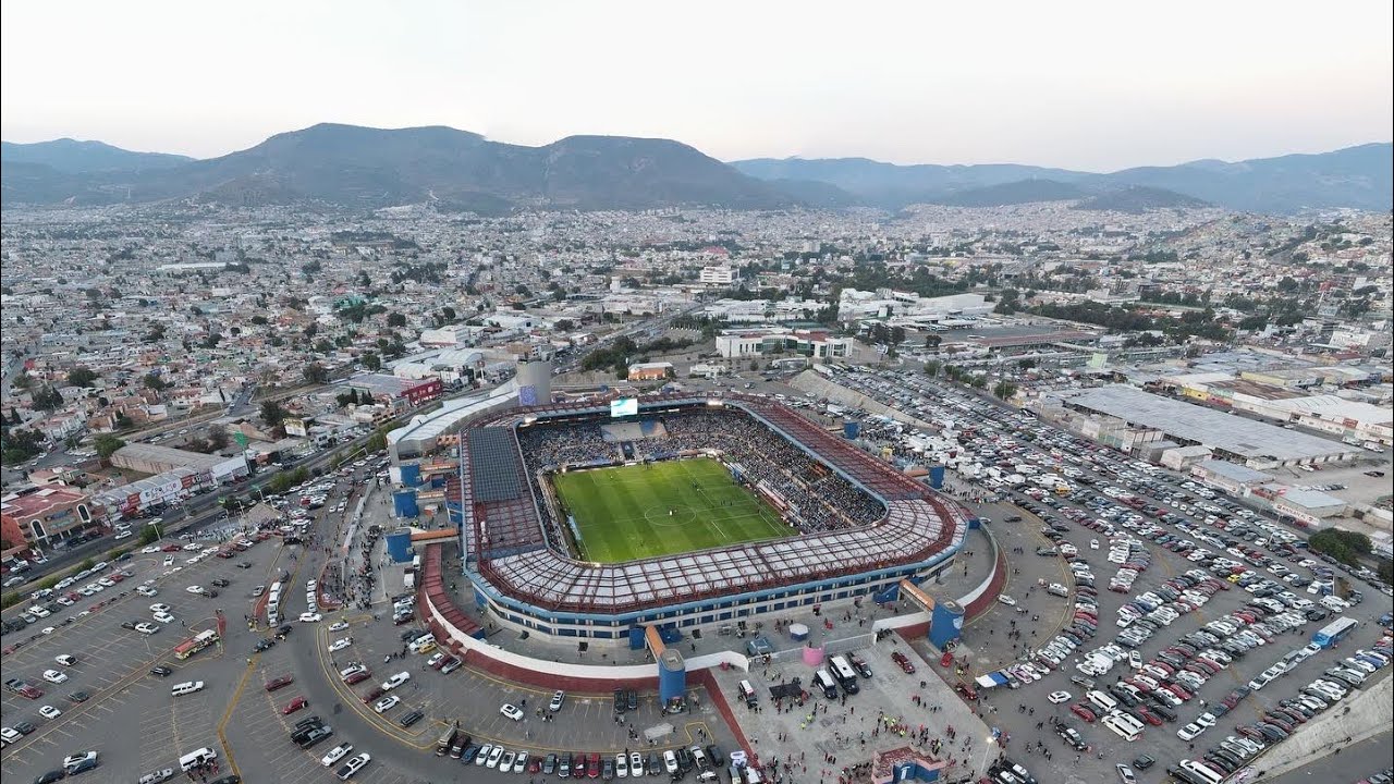 Final Liga MX Pachuca Toluca 30-10-2022. Vista aérea del estadio ...