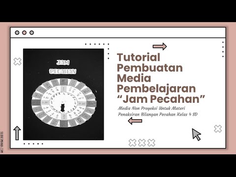 Tutorial Pembuatan Media Pembelajaran “Jam Pecahan” - Materi Penaksiran ...