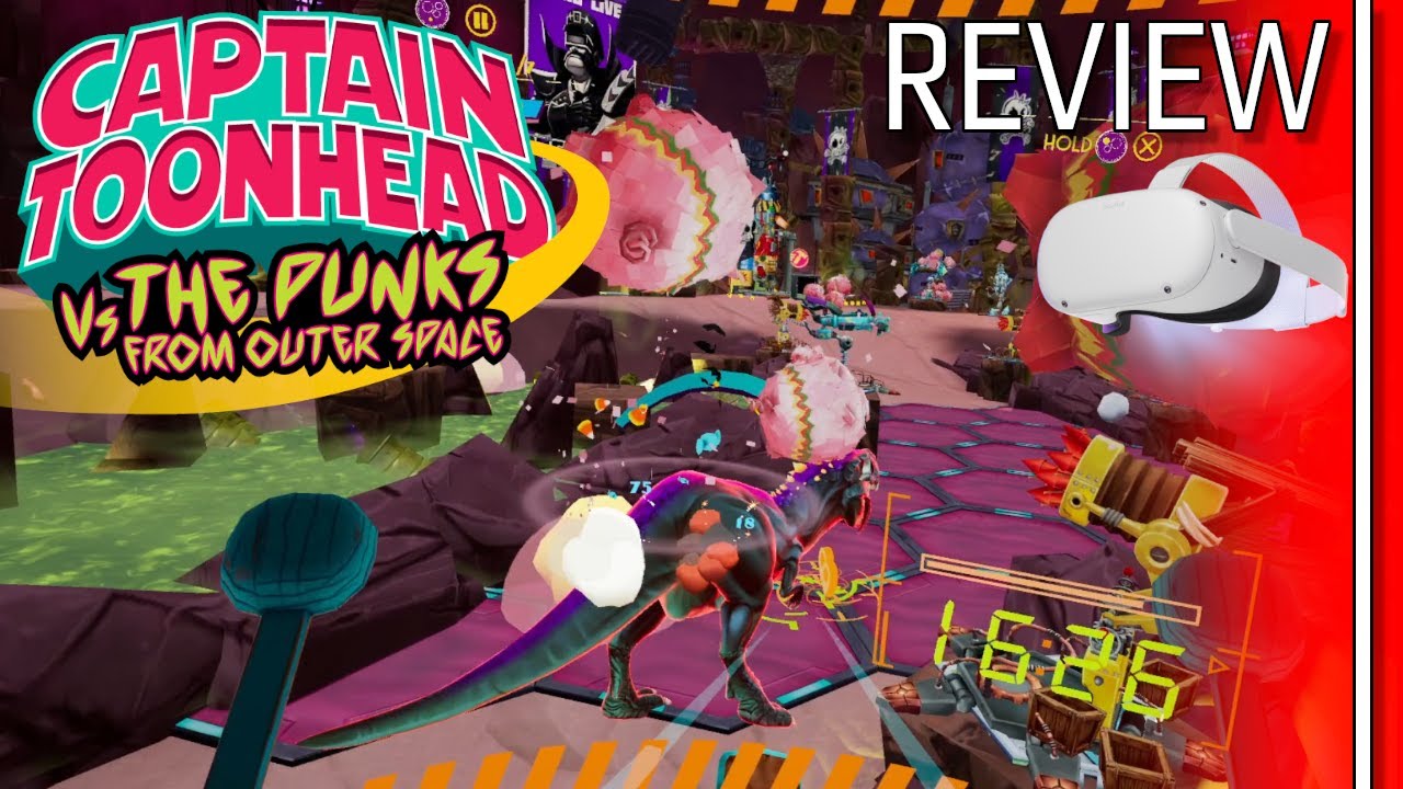 Captain Toonhead vs The Punks From Outer Space Review - PCVR, Quest 1 ...