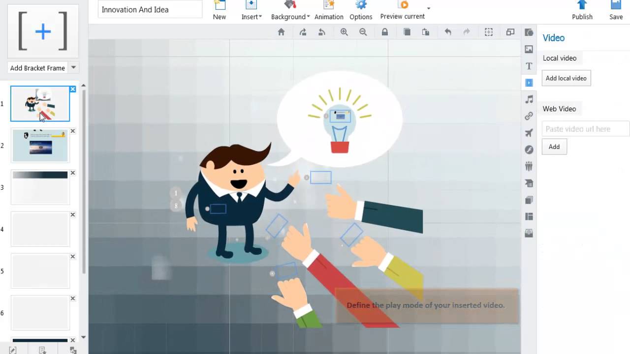 Focusky Tutorial: How to Insert Local Video into Focusky Slideshow ...