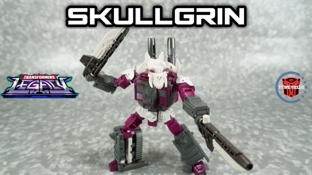Hasbro Transformers Legacy Skullgrin - YouTube