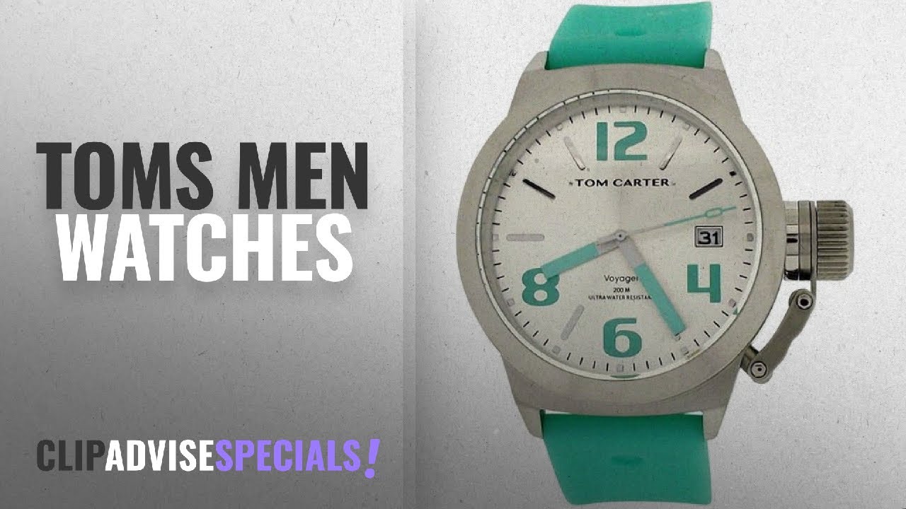 10 Best Selling Toms Men Watches [2018 ]: Tom Carter Unisex White Dial ...