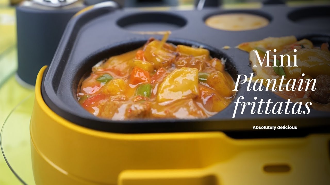 How To Make mini Plantain Frittata - YouTube