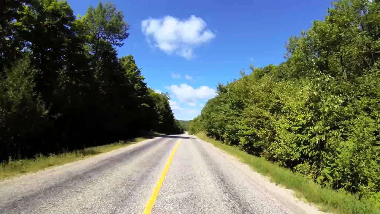 Ontario Road 509 Central Frontenac Highway 7 to Plevna - YouTube