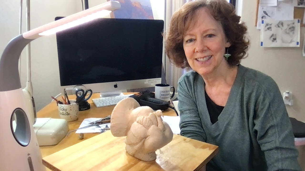 Make a Wild Turkey Sculpture in Clay | Learn Sculpture - YouTube