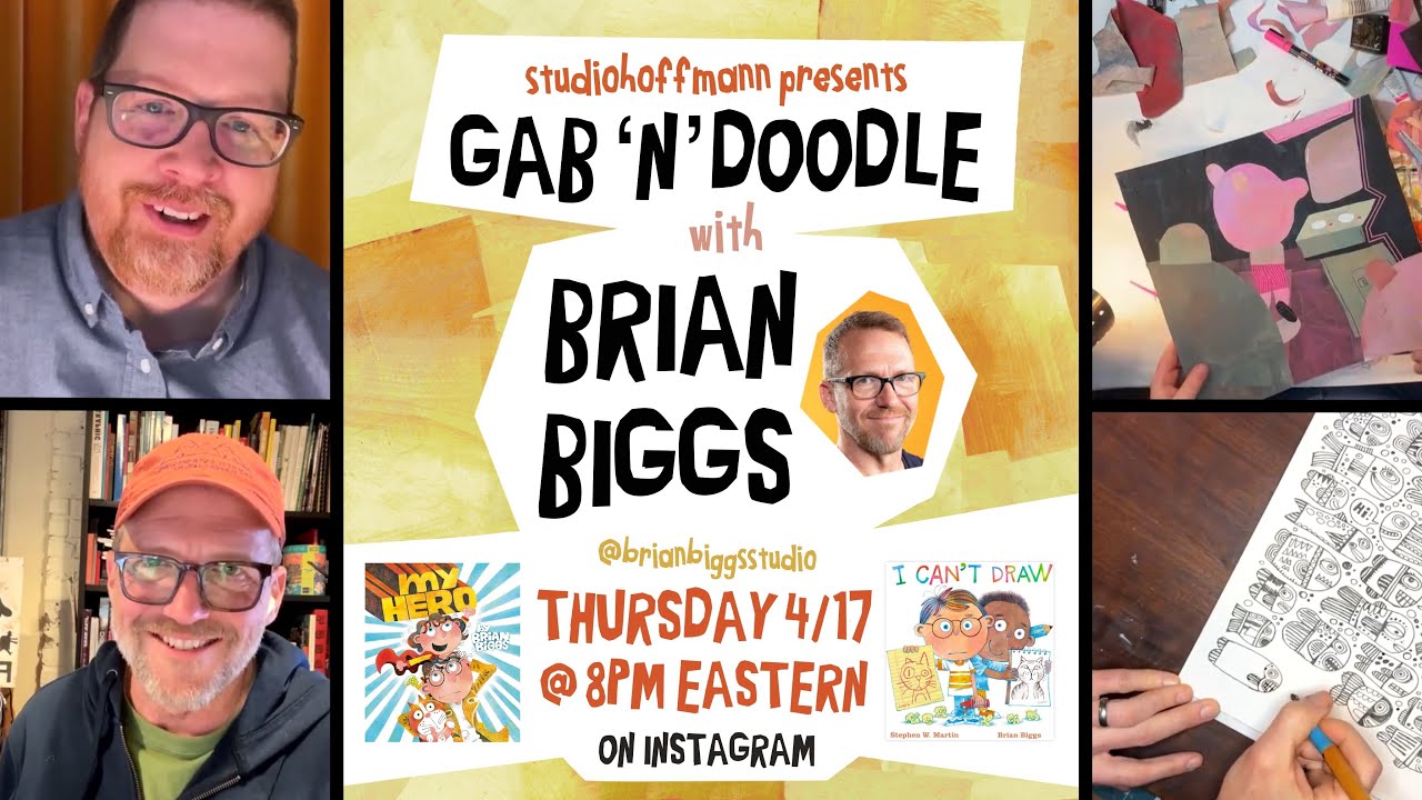 Studiohoffmann presents Gab ‘n’ Doodle with guest Brian Biggs - YouTube