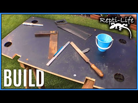 How to Build a Wooden Vivarium from Flat Pack (Repti-Life Vivarium) | How to Set Up a Vivarium #1