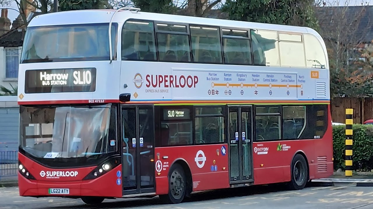 FRV - Superloop Express - RATP Dev LG22 ATY BCE47112 - SL10 North ...