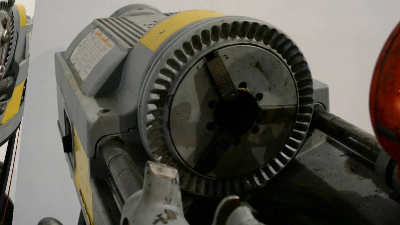 Ridgid 535 Pipe Threader - YouTube