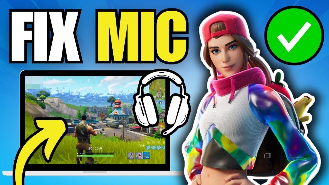 How To Fix Mic Not Working in Fortnite (PC) - YouTube