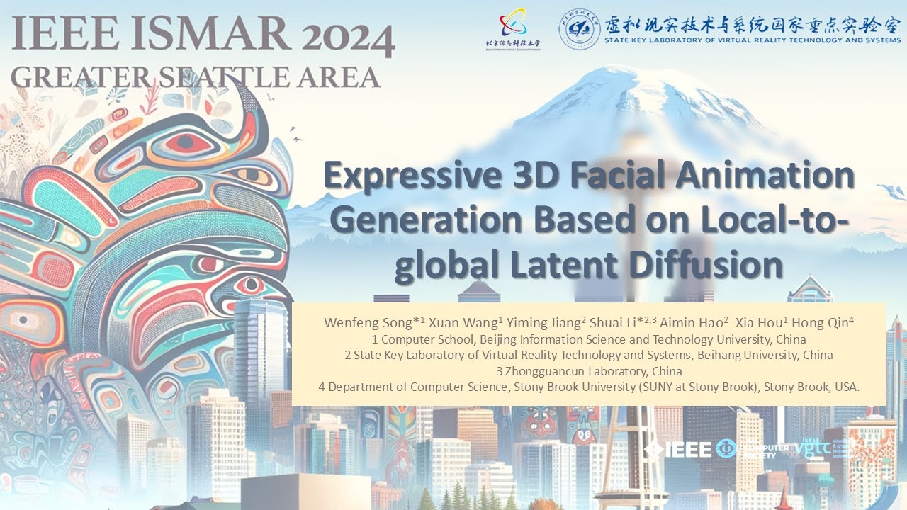 [ISAMR 2024] Expressive 3D Facial Animation Generation Based on Local ...