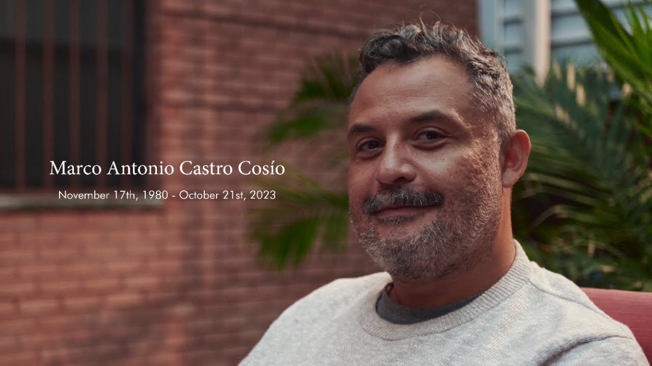 NYC Memorial and Celebration of Life | Marco Antonio Castro Cosío - YouTube