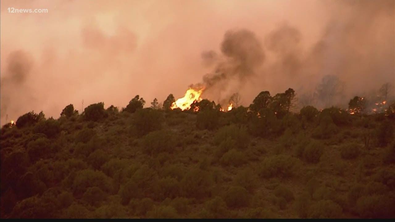 Arizona fire crews fighting against dry heat, high winds and lack of ...