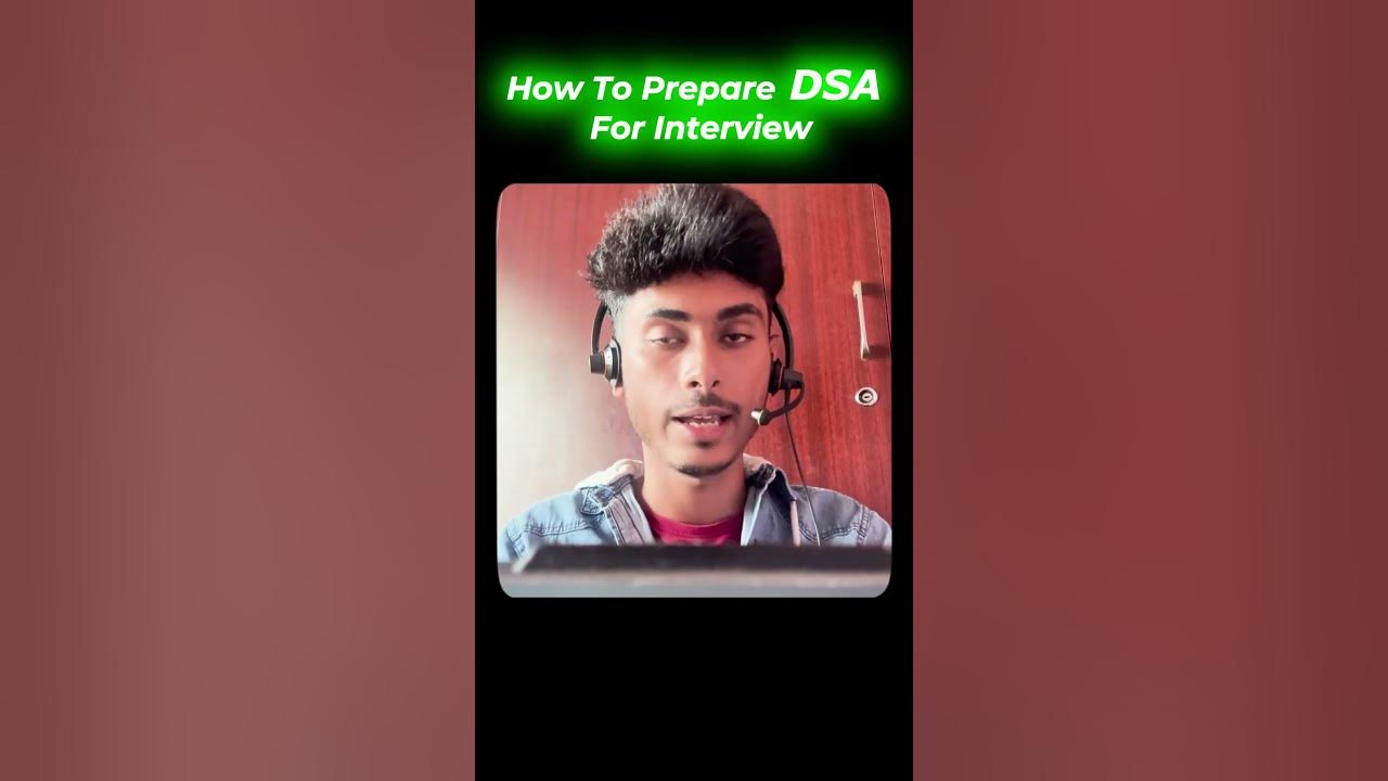 How to Prepare for DSA Interviews 💻|#shorts - YouTube