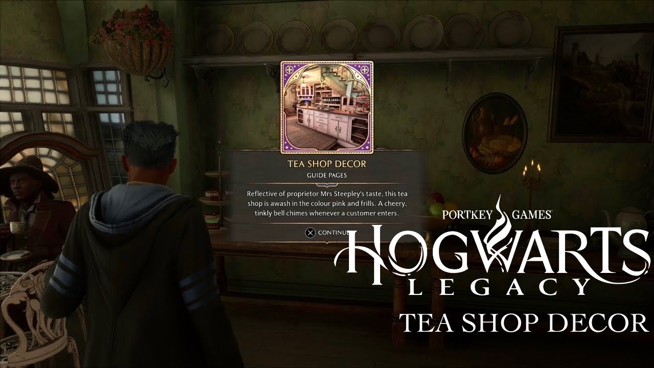 Hogwarts Legacy - Tea Shop Decor - Field Guide Pages - YouTube