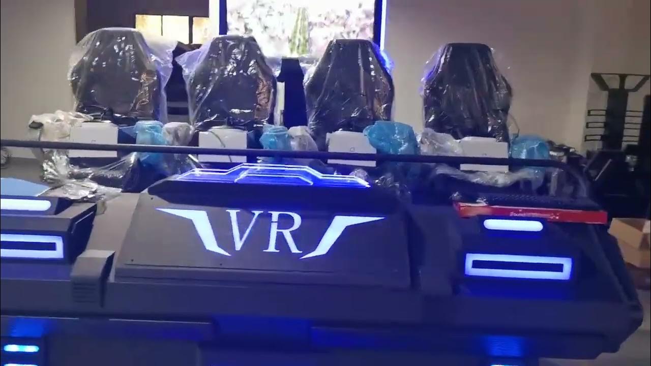 9DVR Classic VR Cinema Four-person Virtual Reality Immersive Experience Dynamic Cinema - YouTube