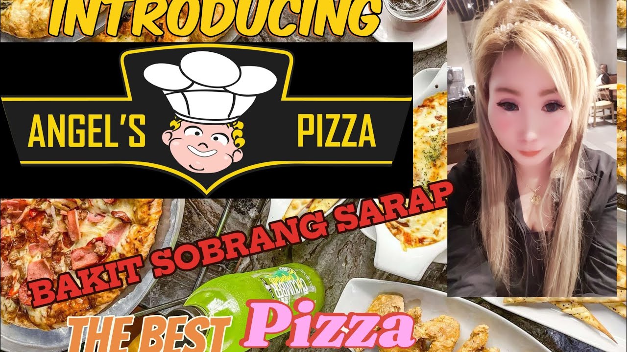INTRODUCING ANGEL PIZZA BAKIT SOBRANG SARAP#ANGELPIZZA#spinach #pizza #chicken #trending # ...