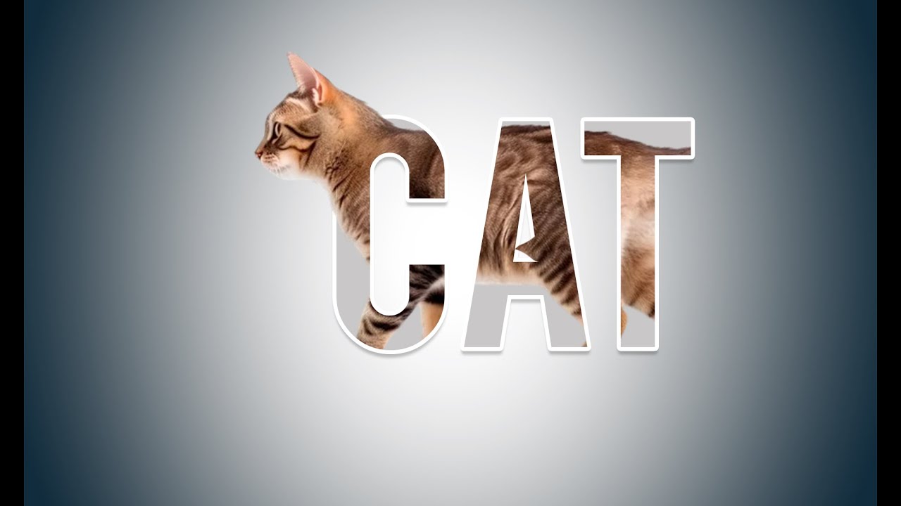 cat manipulation in photoshop for beginners - YouTube