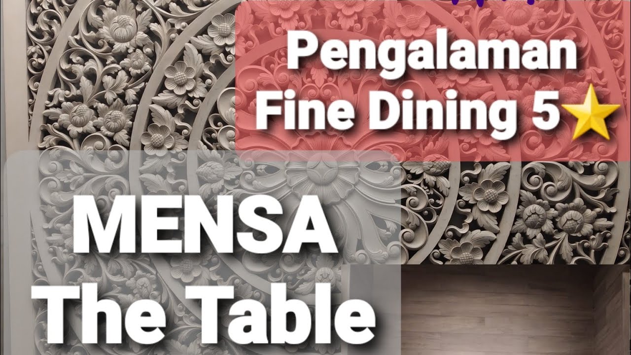 Mensa Semarang, Fine Dining Bintang 5 kota Semarang#mensa# ...