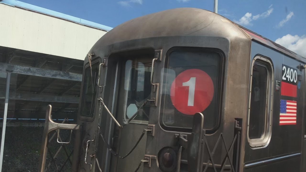 New York Number 1 Subway from Dyckman St. to 246th St. - YouTube