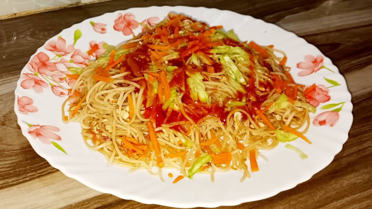 Easy Chowmine Recipe - YouTube