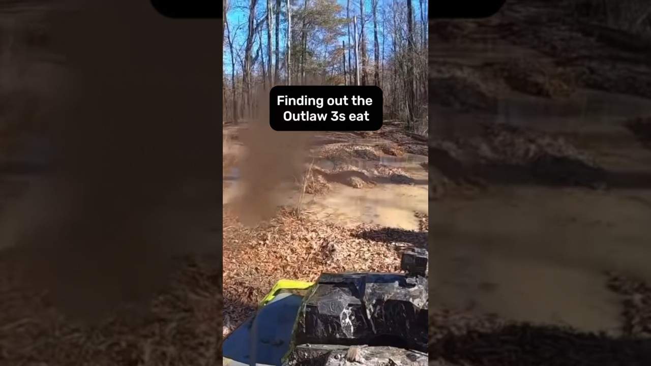 Finding out the Outlaw 3s eat on the Outty #canam - YouTube