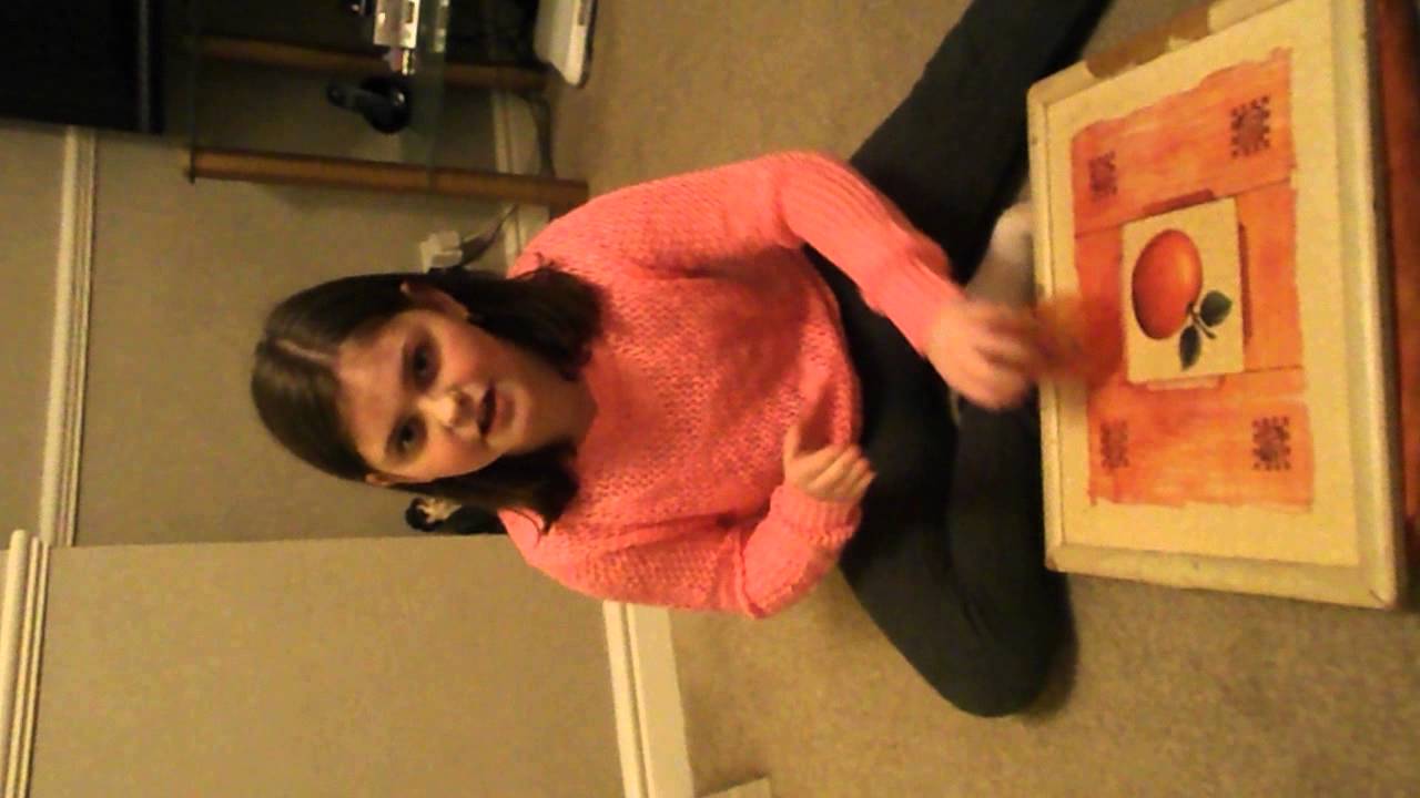 Samantha Griffiths singing the cup song!!! - YouTube