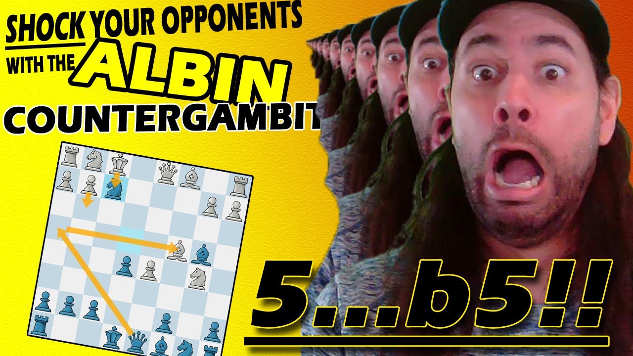 NASTY Chess Traps & Tactics In the ALBIN COUNTERGAMBIT - The LASKER ...