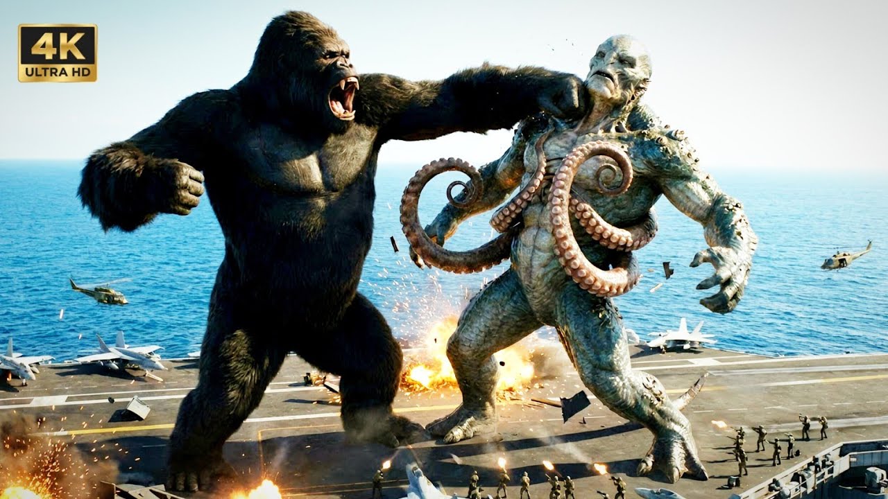 Kong And Military vs Sea Monster | Epic Ocean Battle! 🔥 - YouTube