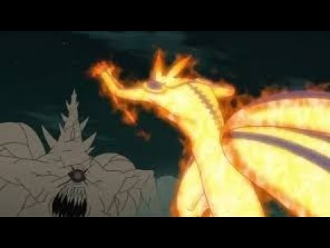 Naruto Kakashi and Kurama VS Ten Tails Obito and Madara, Ten Tails ...