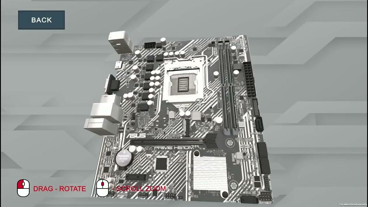CompSimu: A 3D Based PC Assembly and Disassembly Simulator - YouTube