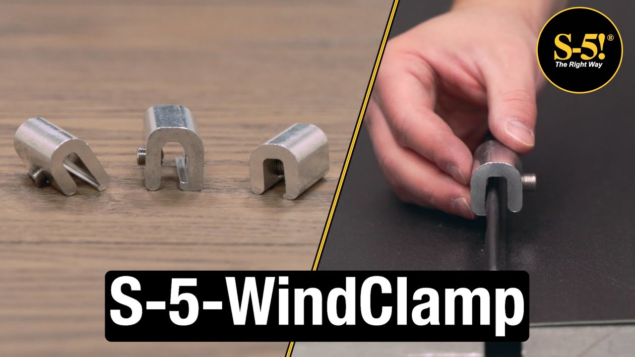 The S-5-WindClamp - Clamp Showcase Series - YouTube