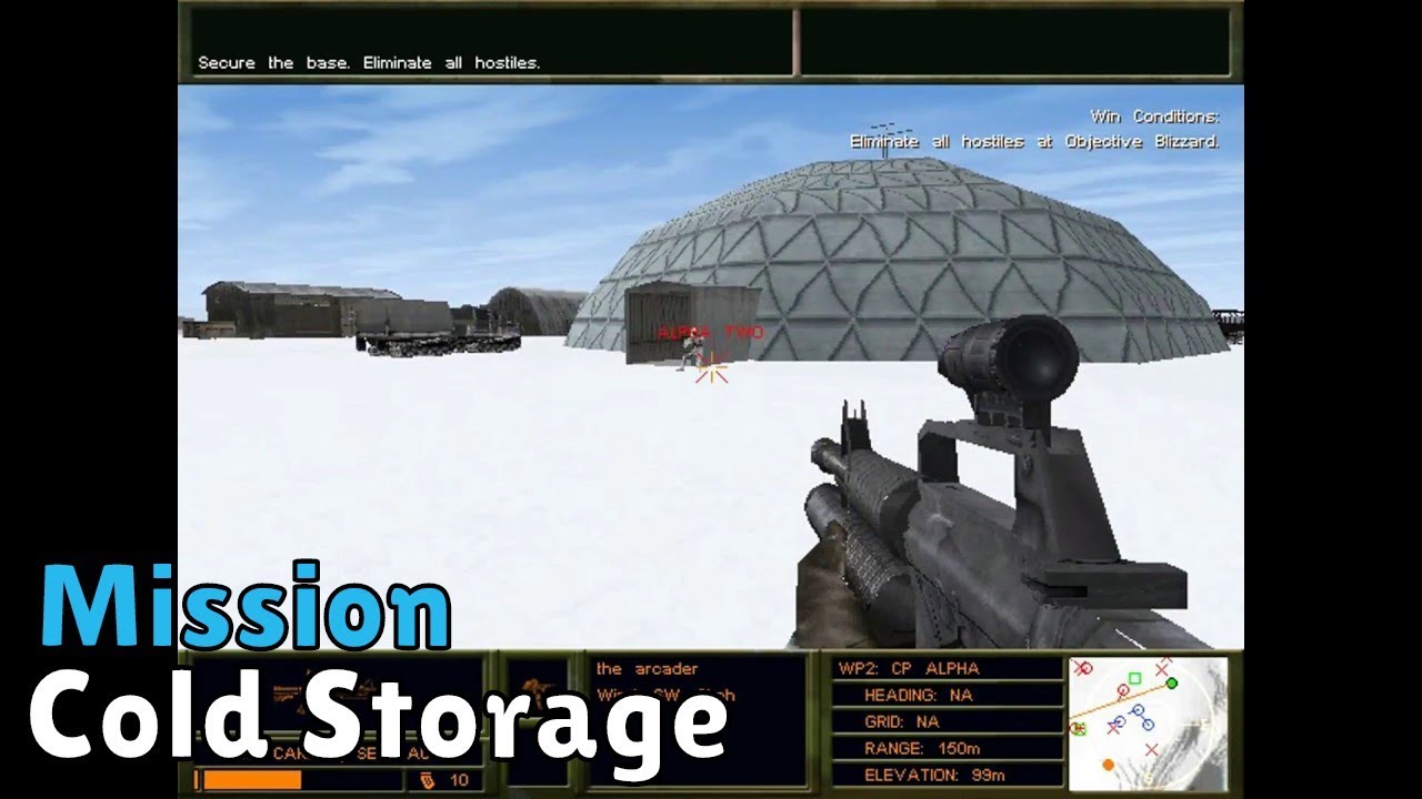 Delta Force 2 Campaign Cold Storage Gameplay - YouTube