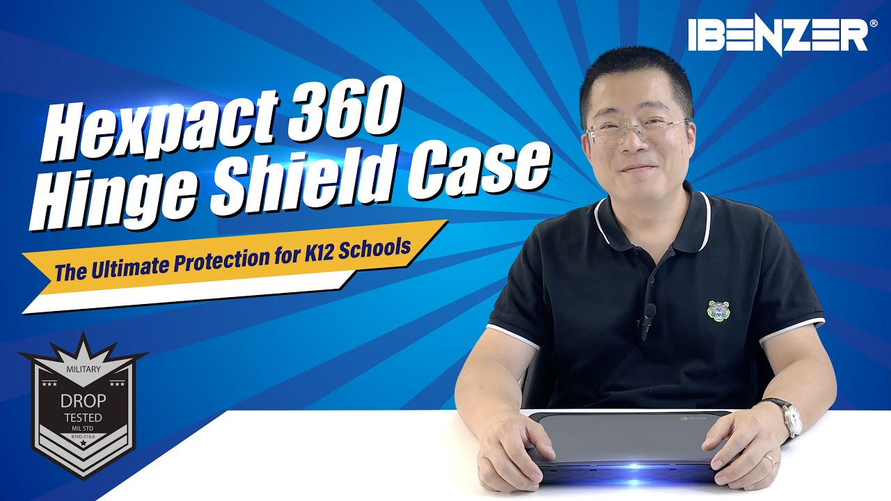 iBenzer Hexpact 360 Hinge Shield Case - YouTube
