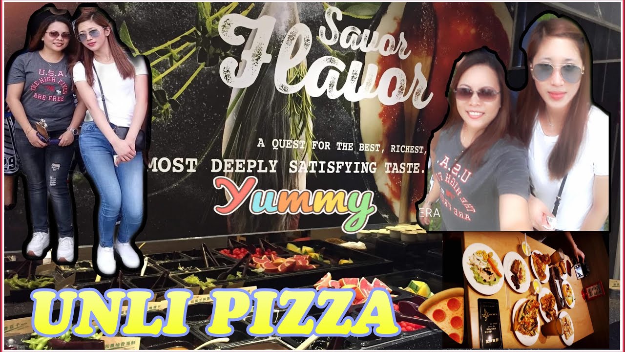 Our happiness to Eat Unli Pizza 🍕 | Kaohsiung Taiwan🇹🇼 - YouTube
