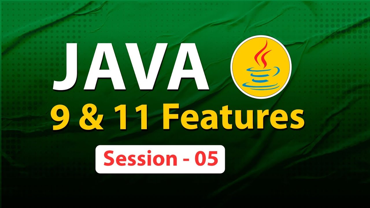 Java 9 and 11 Features | Session - 05 | Ashok IT - YouTube