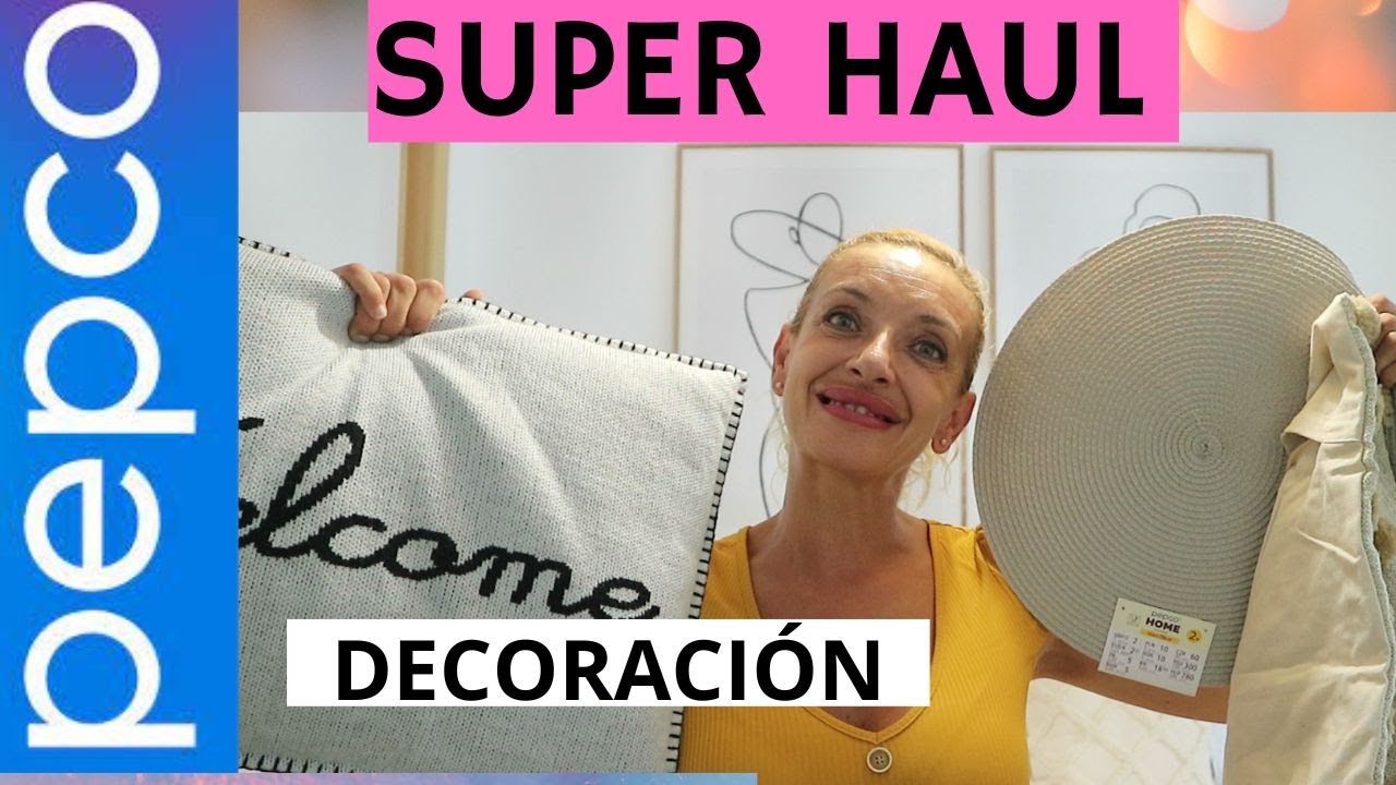 SUPER HAUL PEPCO decoración ,limpieza y mucho más !! - YouTube